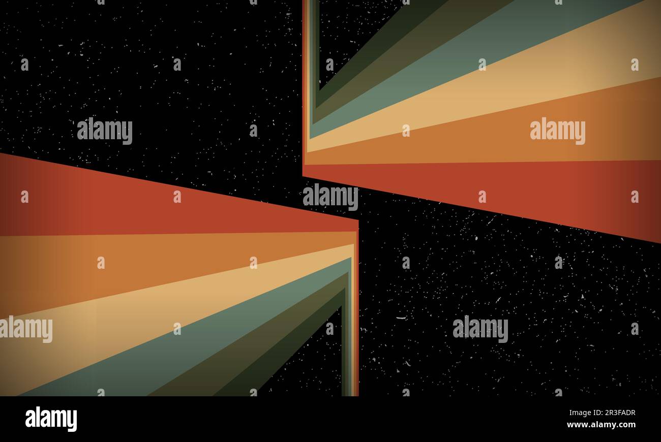 Vintage Striped Backgrounds, Posters, Banner Samples, Retro Colors from ...