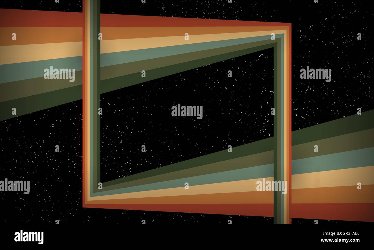 Vintage Striped Backgrounds, Posters, Banner Samples, Retro Colors from ...