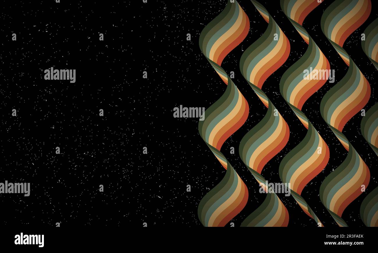 Vintage Striped Backgrounds, Posters, Banner Samples, Retro Colors from ...