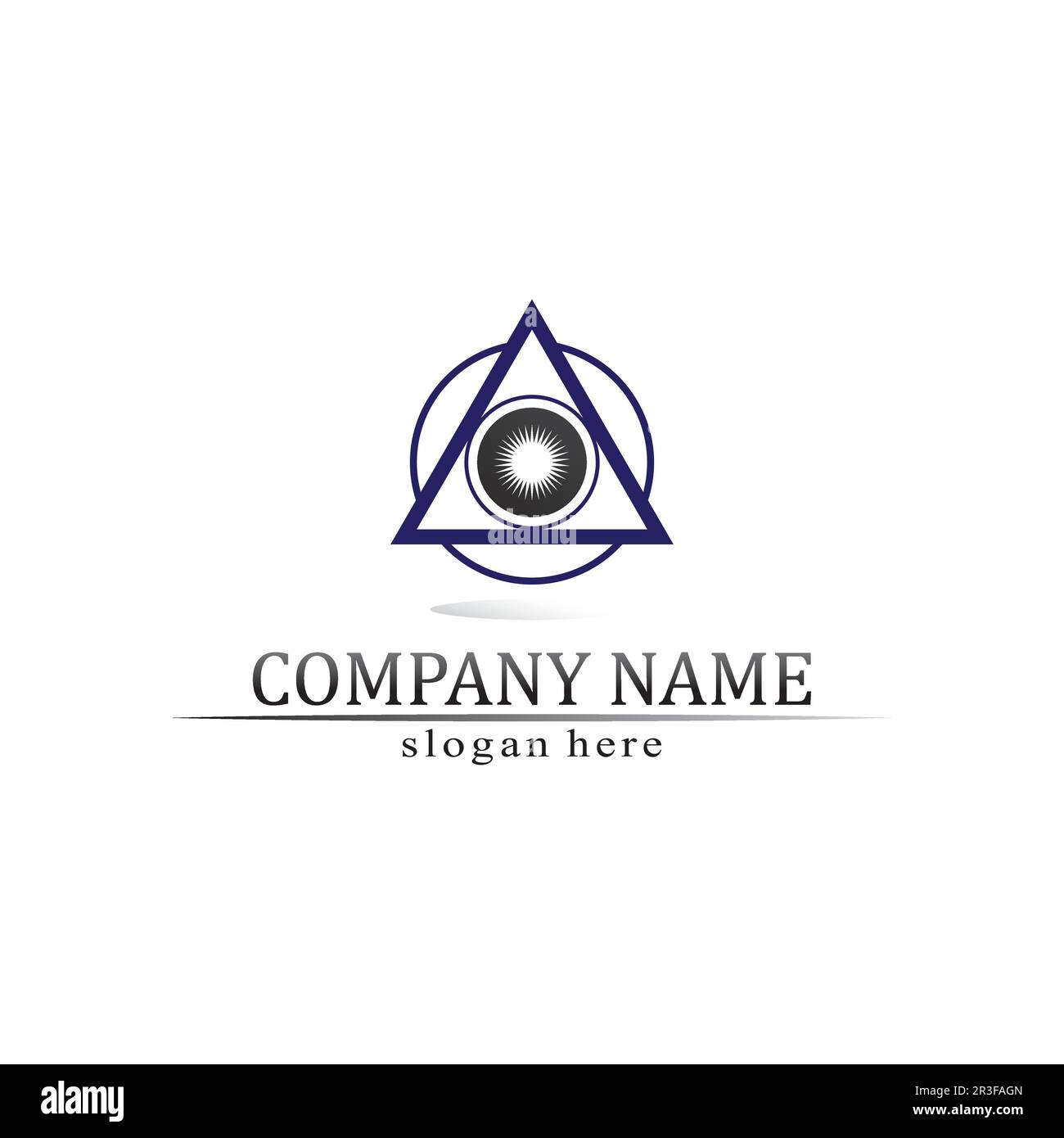 triangle pyramid logo design and vector symbol egyptian and logo ...