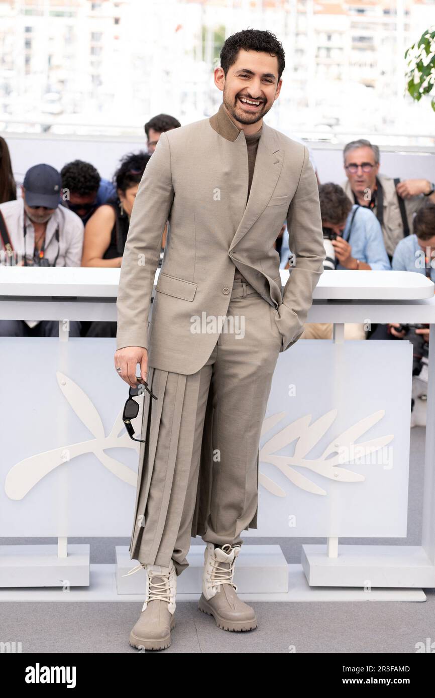 Cannes, France. 23rd May, 2023. Amir El-Masry attends the Club Zero ...