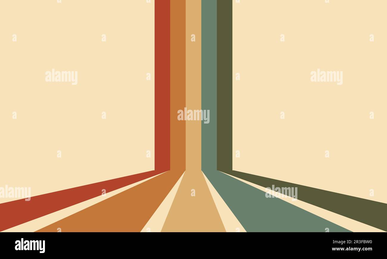 Vintage Striped Backgrounds, Posters, Banner Samples, Retro Colors from ...