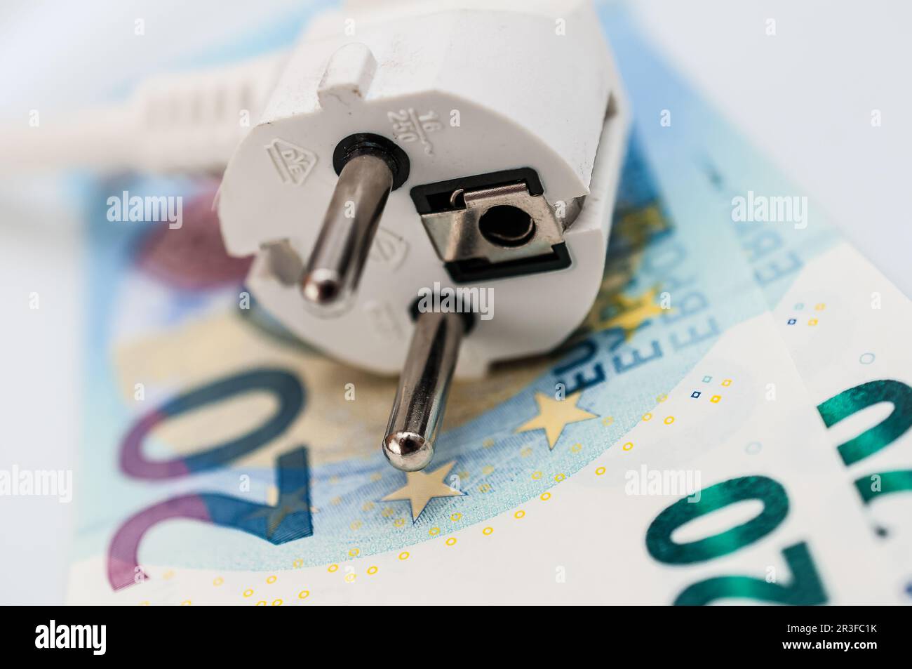 Electricity billing electricity prices electricity plug Stock Photo - Alamy