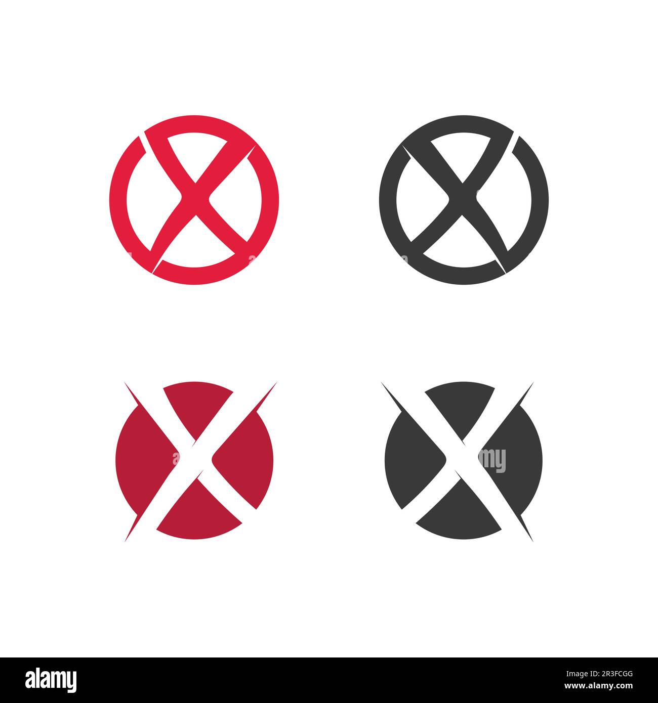 X logo and Letter X vector, Logo Template, Illustration Design vector ...