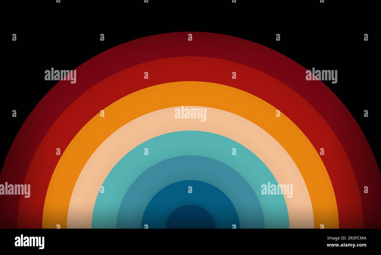 Vintage Striped Backgrounds, Posters, Banner Samples, Retro Colors from ...