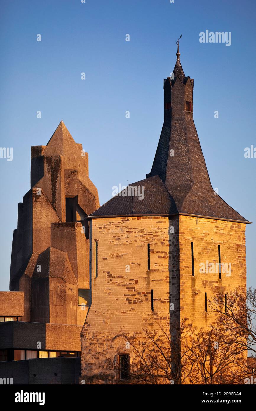 Old Bensberg Castle, Bensberg town hall, Bergisch Gladbach, North Rhine ...