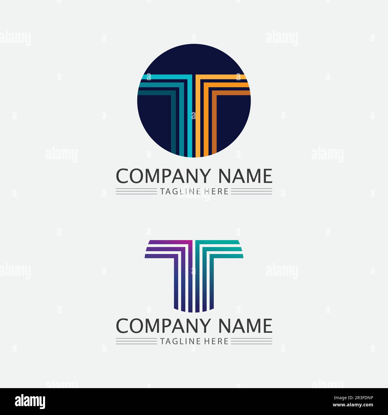 T letter, T logo vector font alphabet design and icon T Stock Vector ...