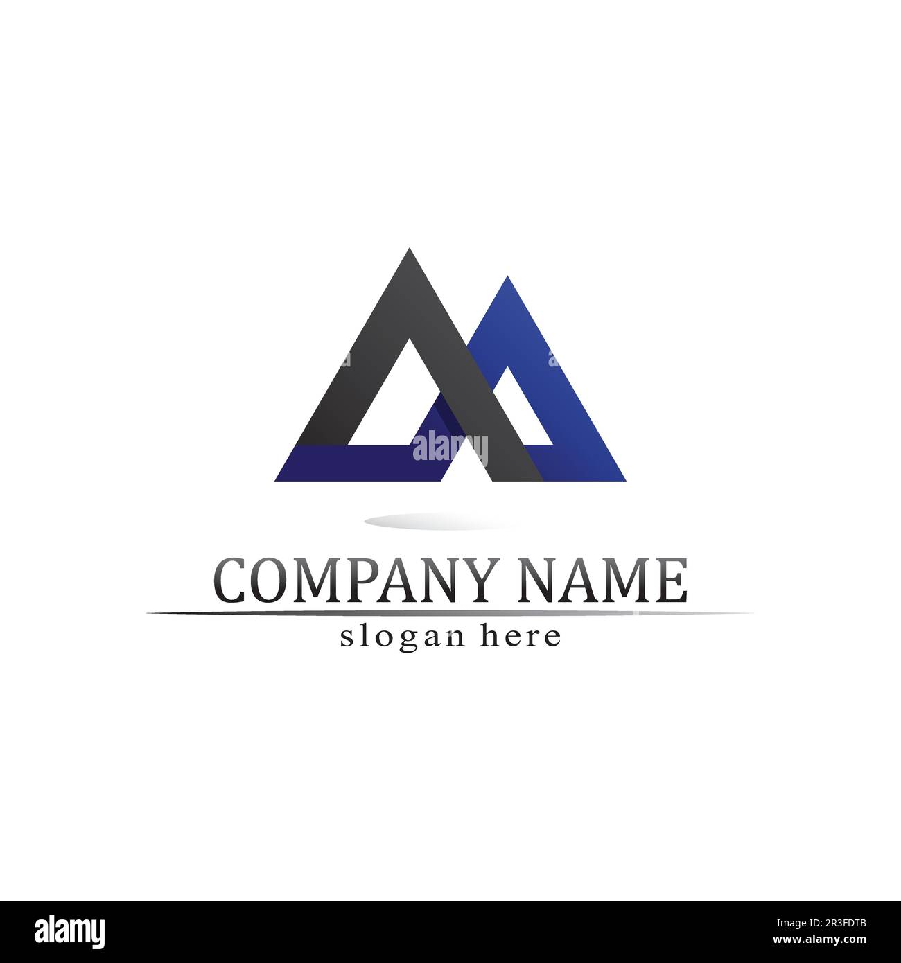 triangle pyramid logo design and vector symbol egyptian and logo ...