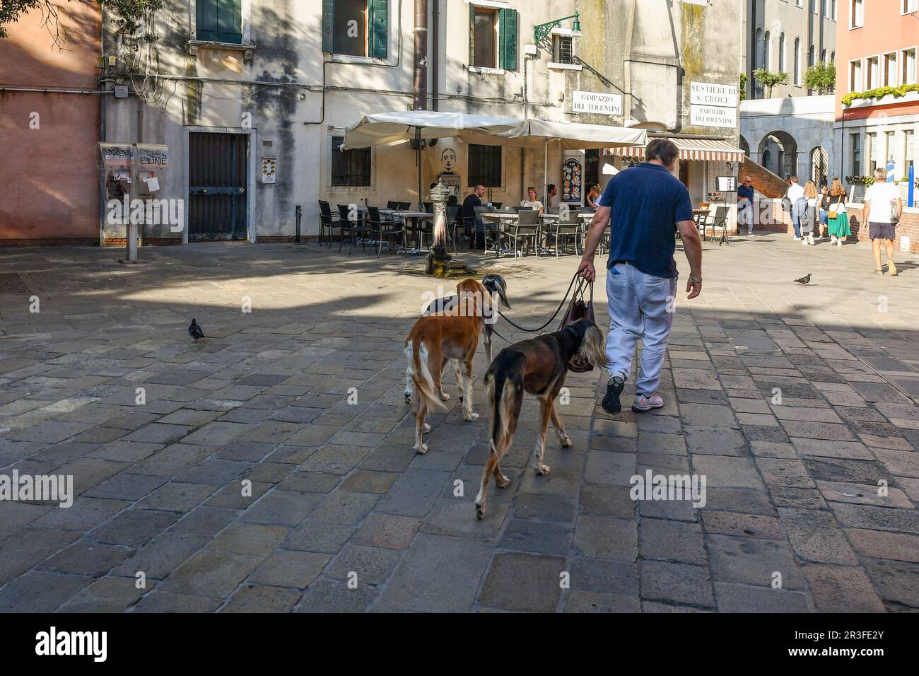 Three people at cafe in italy hi-res stock photography and images - Alamy