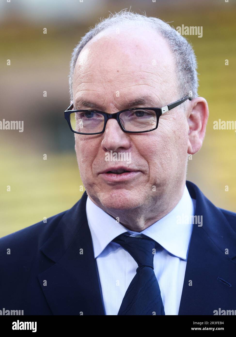 Monaco, Monaco. 23rd May, 2023. H.S.H. Prince Albert II attends a ...