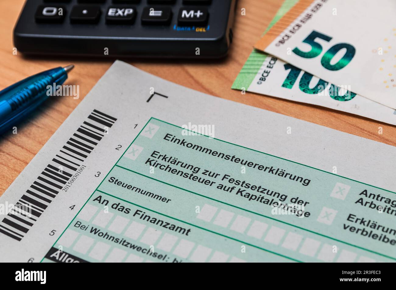 Submit tax return to tax office Stock Photo - Alamy