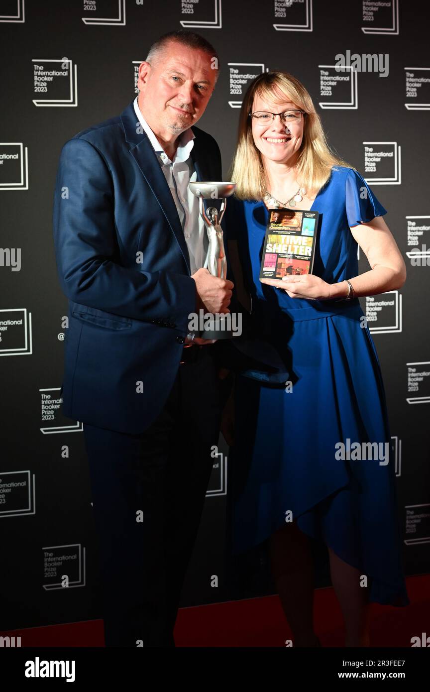 London, UK. 23rd May, 2023. Winner Georgi Gospodinov is a Bulgarian ...