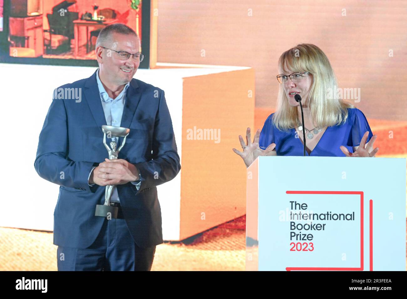 London, UK. 23rd May, 2023. Winner Georgi Gospodinov is a Bulgarian ...