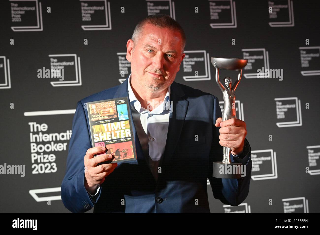 London, UK. 23rd May, 2023. Winner Georgi Gospodinov is a Bulgarian ...