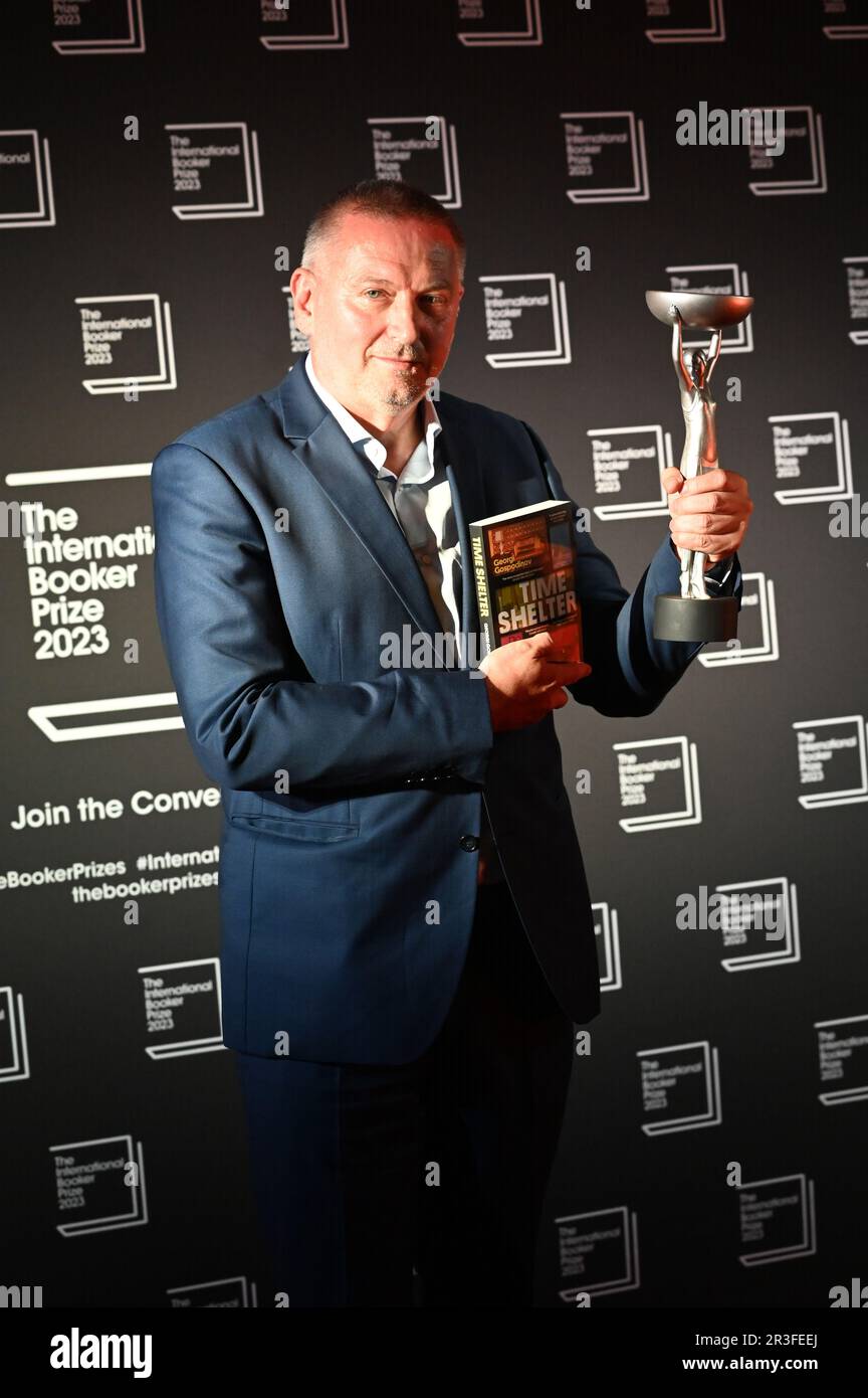 London, UK. 23rd May, 2023. Winner Georgi Gospodinov is a Bulgarian ...