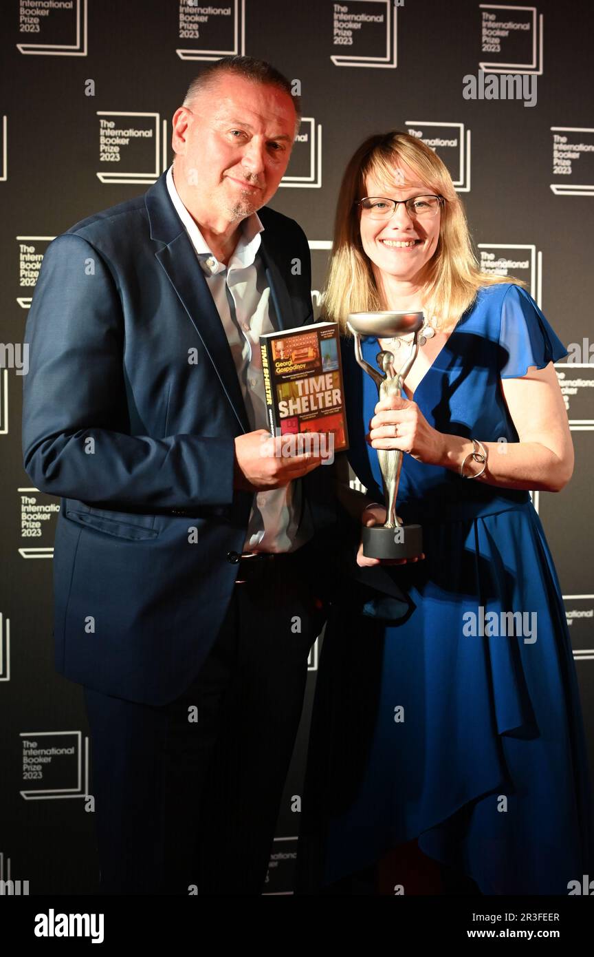 London, UK. 23rd May, 2023. Winner Georgi Gospodinov is a Bulgarian ...