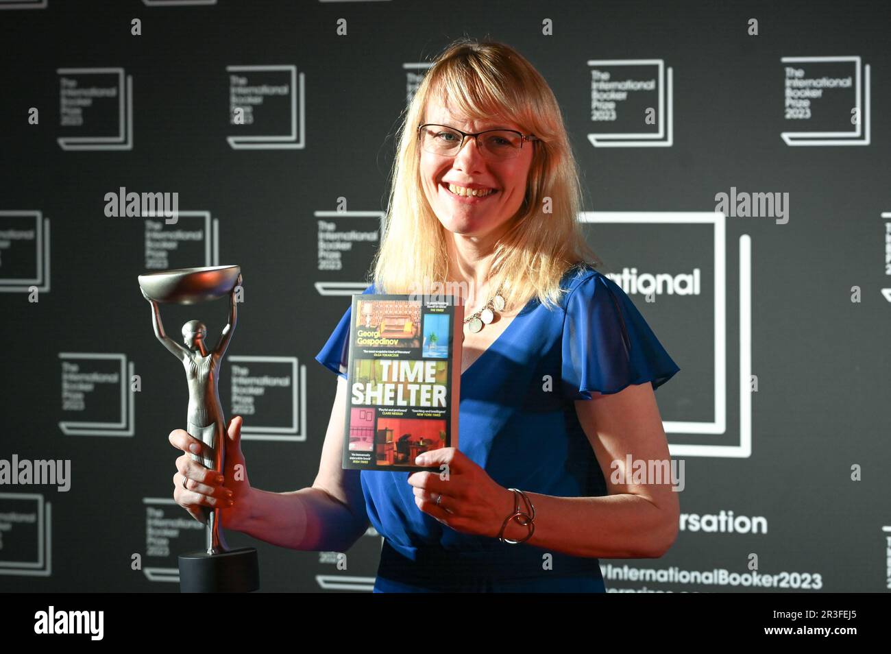 London, UK. 23rd May, 2023. Winner Georgi Gospodinov is a Bulgarian ...