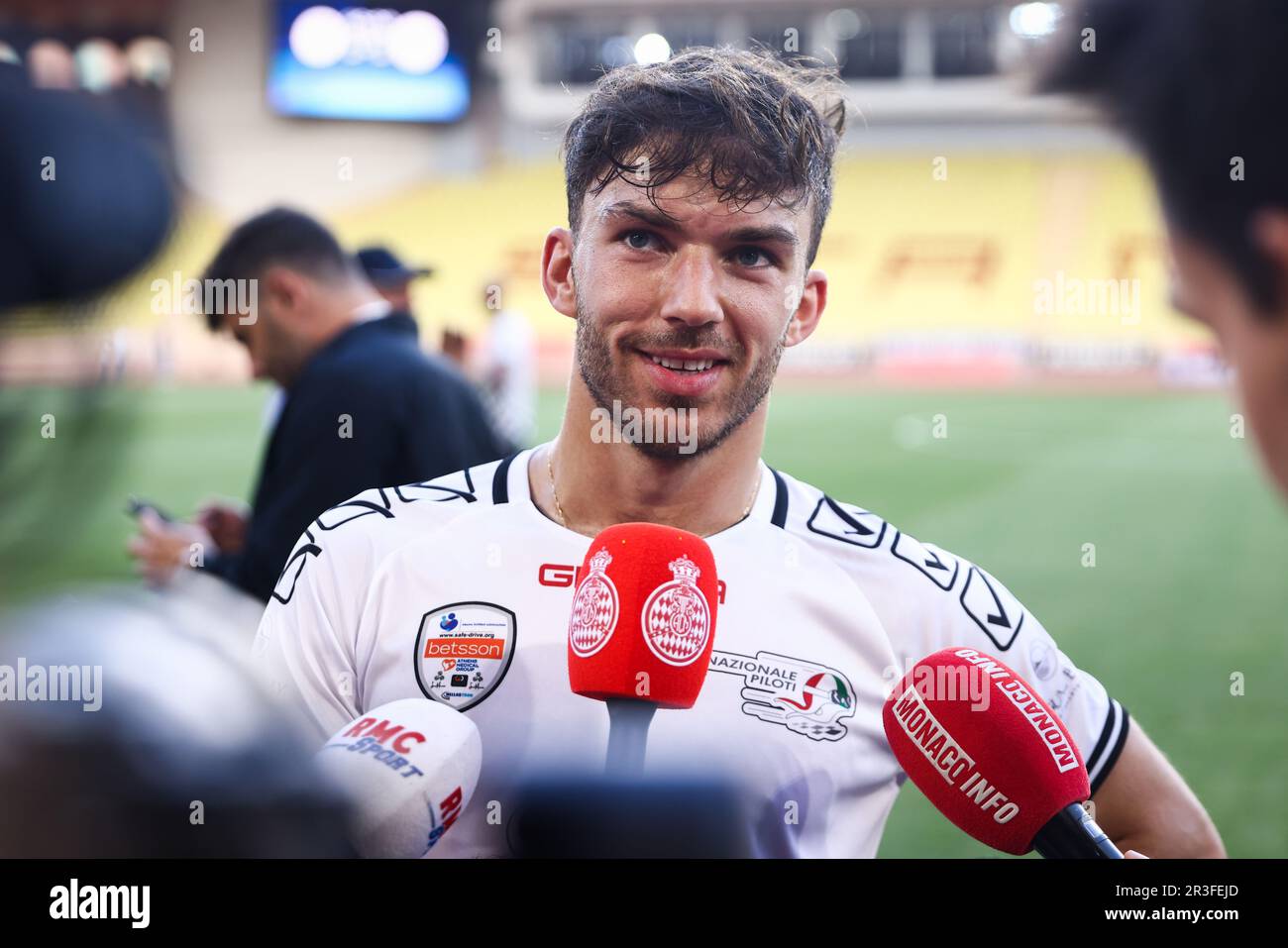 Monaco, Monaco. 23rd May, 2023. Pierre Gasly of Alpine attends a ...