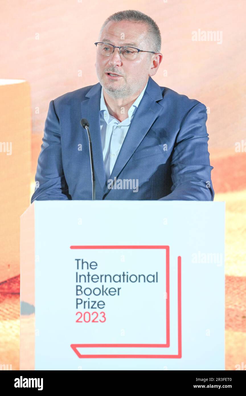 London, UK. 23rd May, 2023. Winner Georgi Gospodinov is a Bulgarian ...