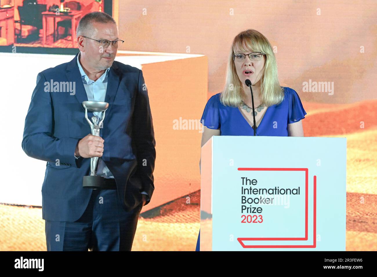 London, UK. 23rd May, 2023. Winner Georgi Gospodinov is a Bulgarian ...