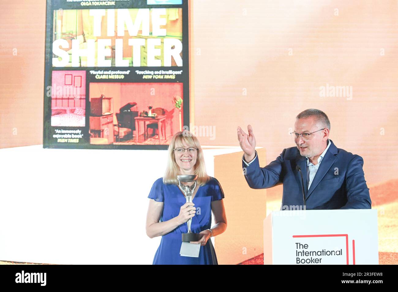 London, UK. 23rd May, 2023. Winner Georgi Gospodinov is a Bulgarian ...