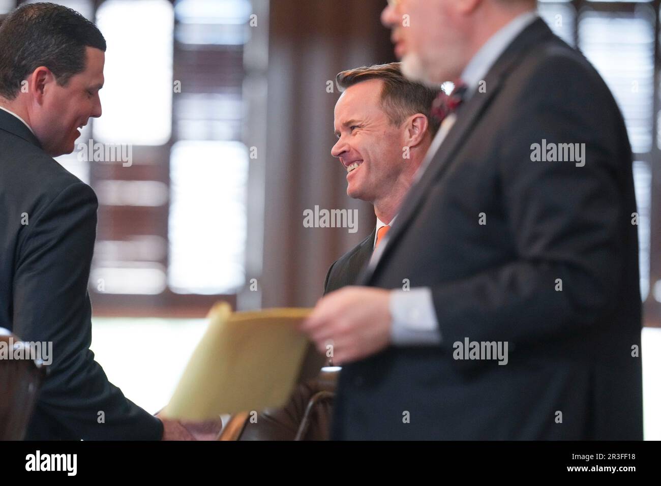 House Speaker DADE PHELAN arrives back in the House chamber to conduct ...