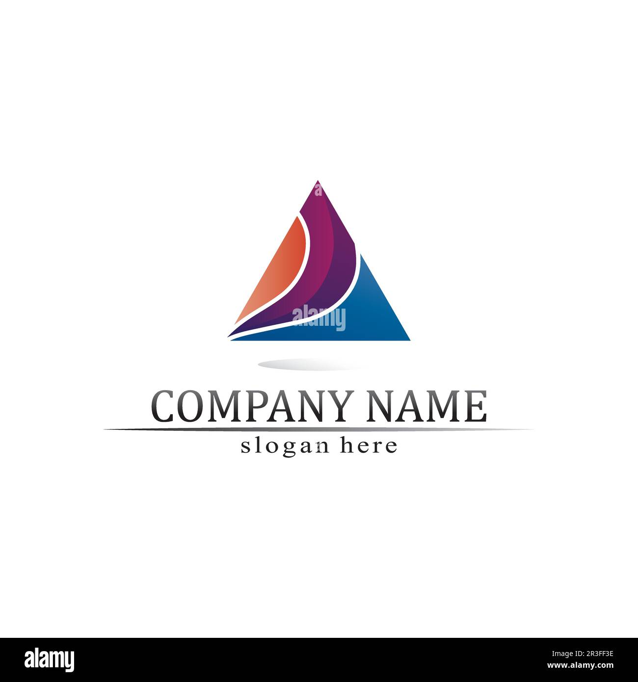 triangle pyramid logo design and vector symbol egyptian and logo ...
