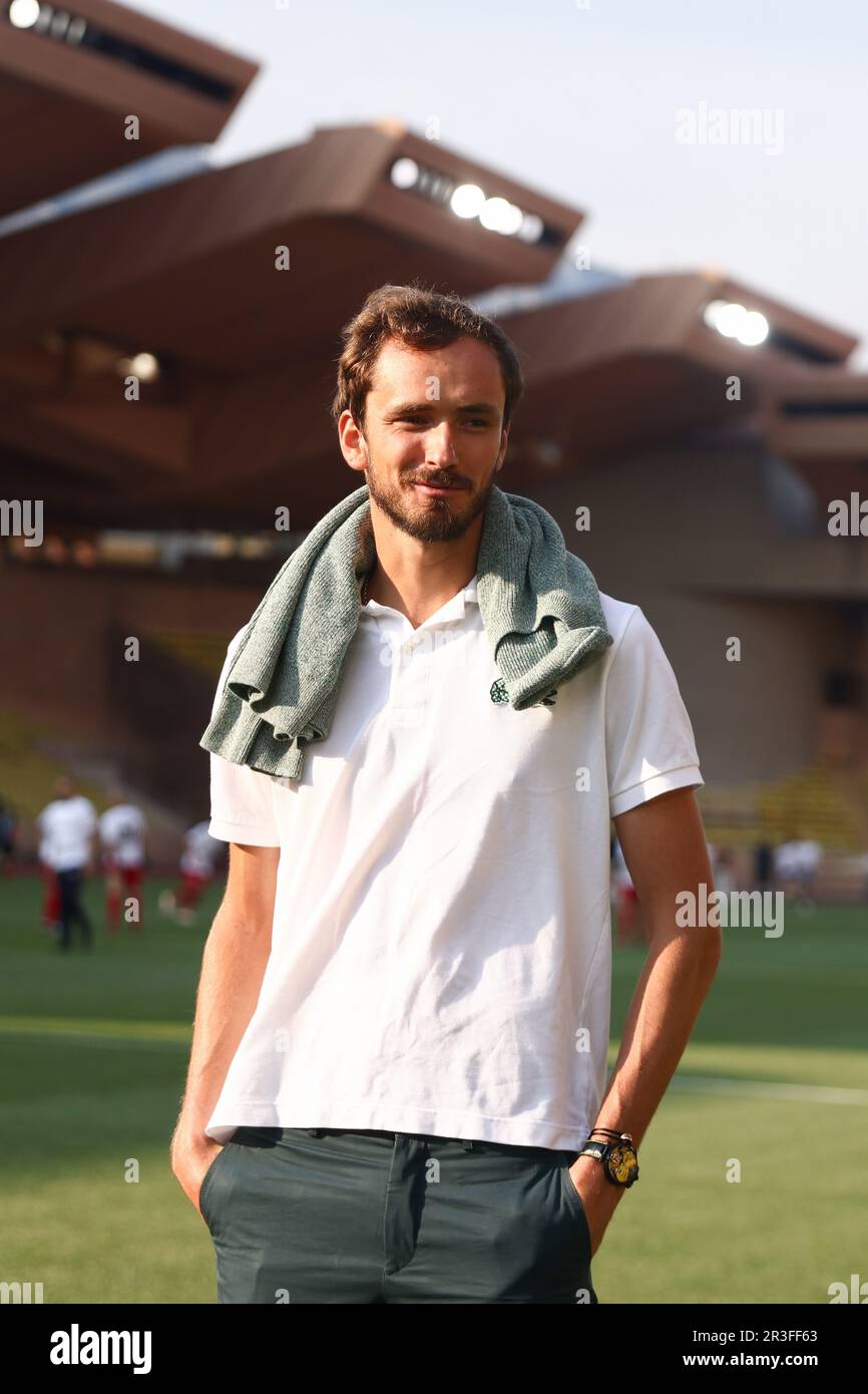 Monaco, Monaco. 23rd May, 2023. Monaco, May 23, 2023. Daniil Medvedev ...