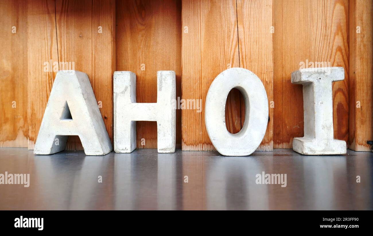 Ahoi hi-res stock photography and images - Alamy
