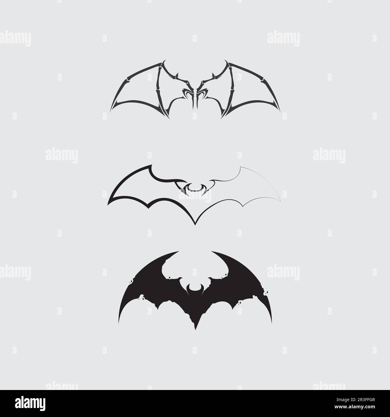 Bat logo animal and vector, wings, black, halloween, vampire, gothic ...