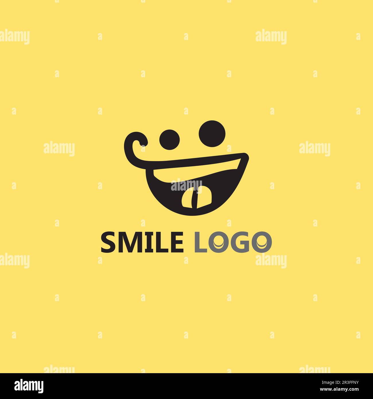 smile icon, smile, logo vector design happy emoticon Business, funny ...
