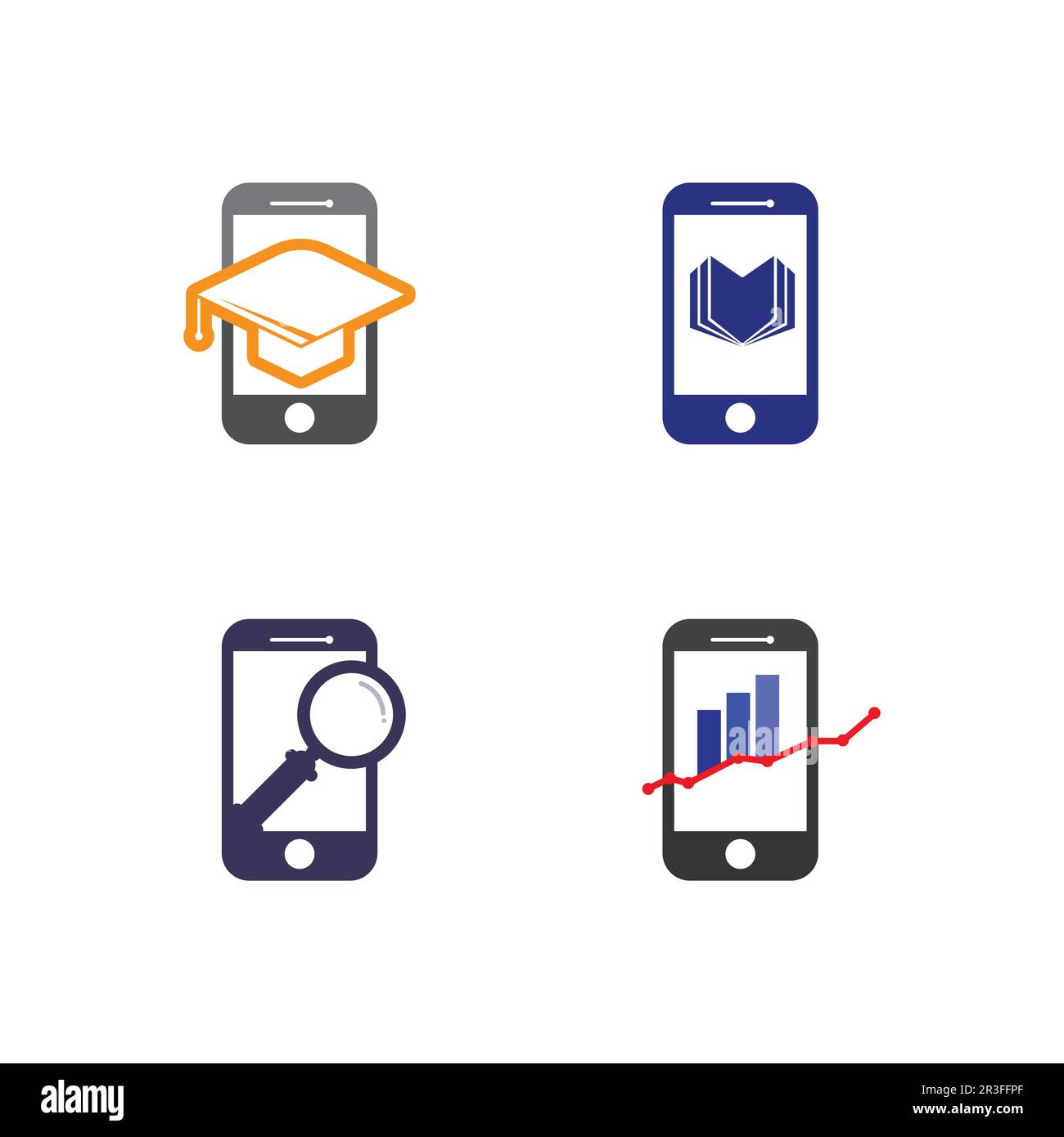 school logo and education, vector, illustration and book logo for study ...