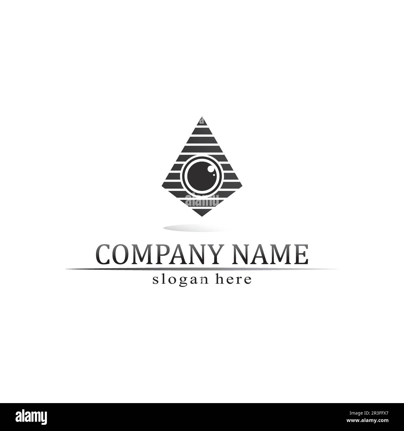 triangle pyramid logo design and vector symbol egyptian and logo ...