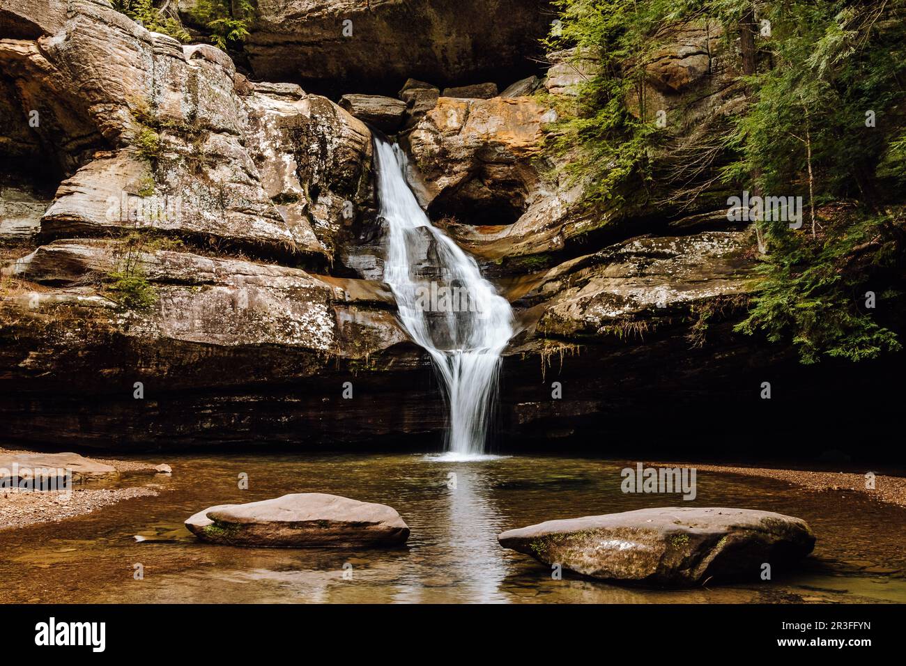 Cedar Falls, Hocking Hills Stock Photo - Alamy