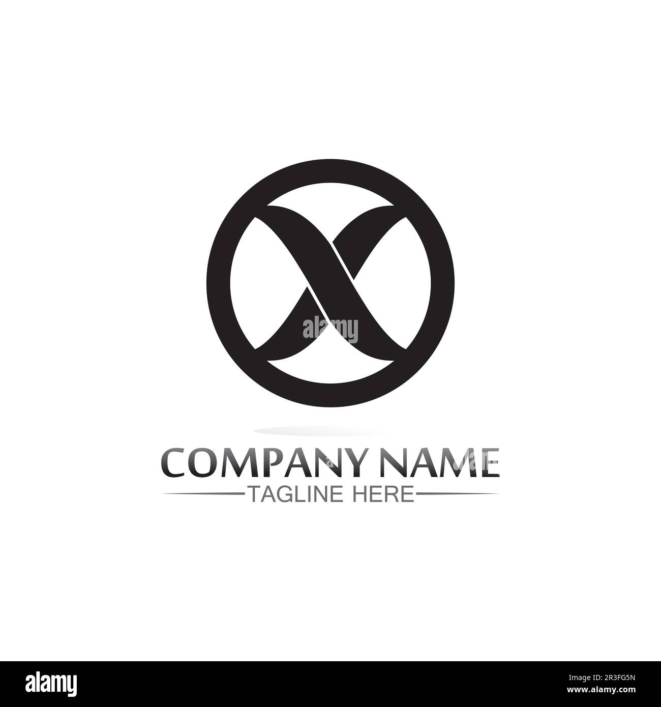 X logo hi-res stock photography and images - Alamy