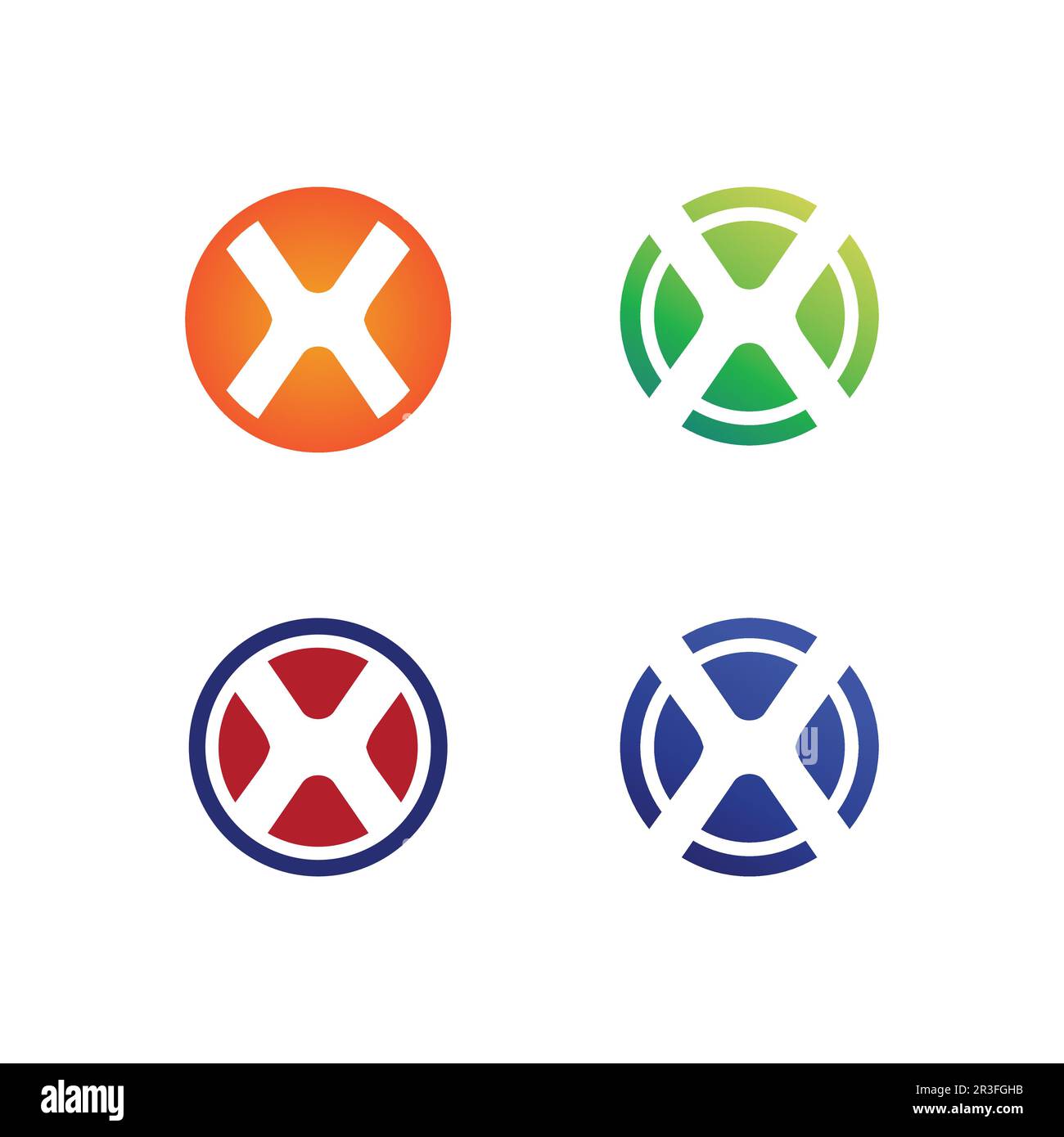 X logo and Letter X vector, Logo Template, Illustration Design vector ...