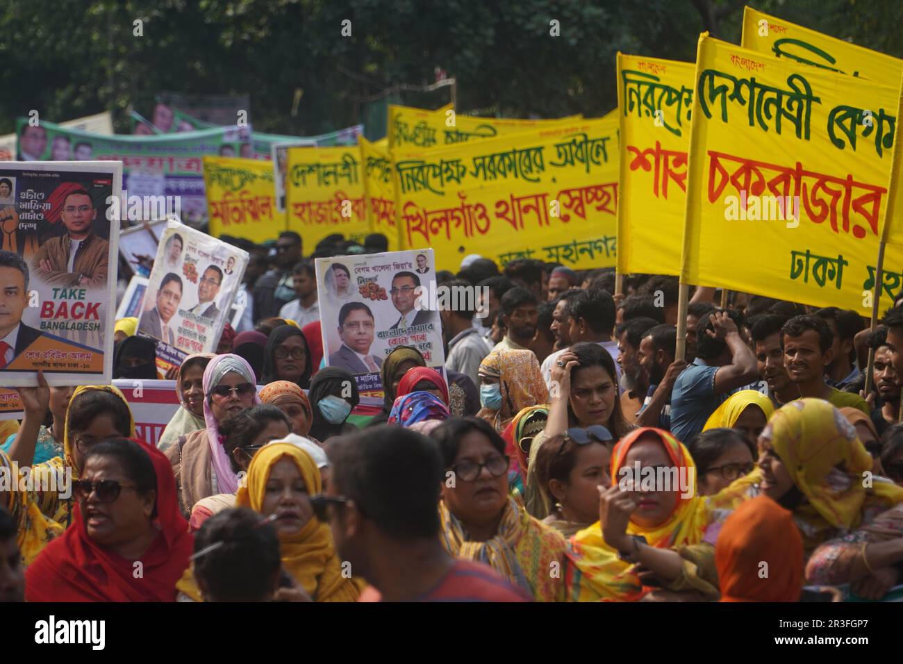 Dhaka, Bangladesh. 23rd May, 2023. Activists of the Bangladesh ...