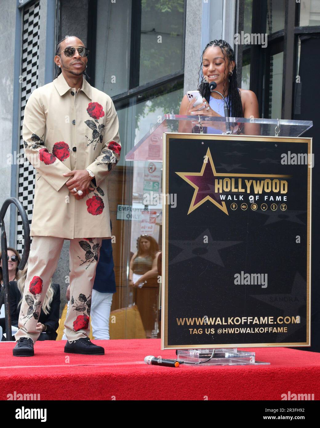 Los Angeles, CA. 18th May, 2023. Karma Bridges, Chris Bridges aka ...