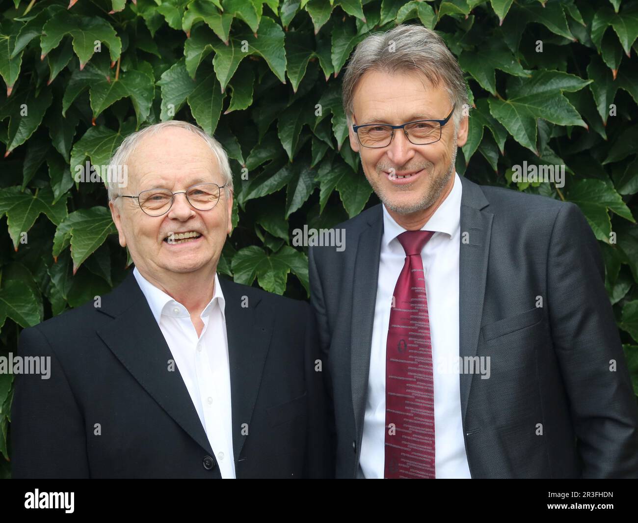 Prof. Dr. Uwe Mittler and Prof. Dr. Jens Strackeljan at event on 27.09. ...