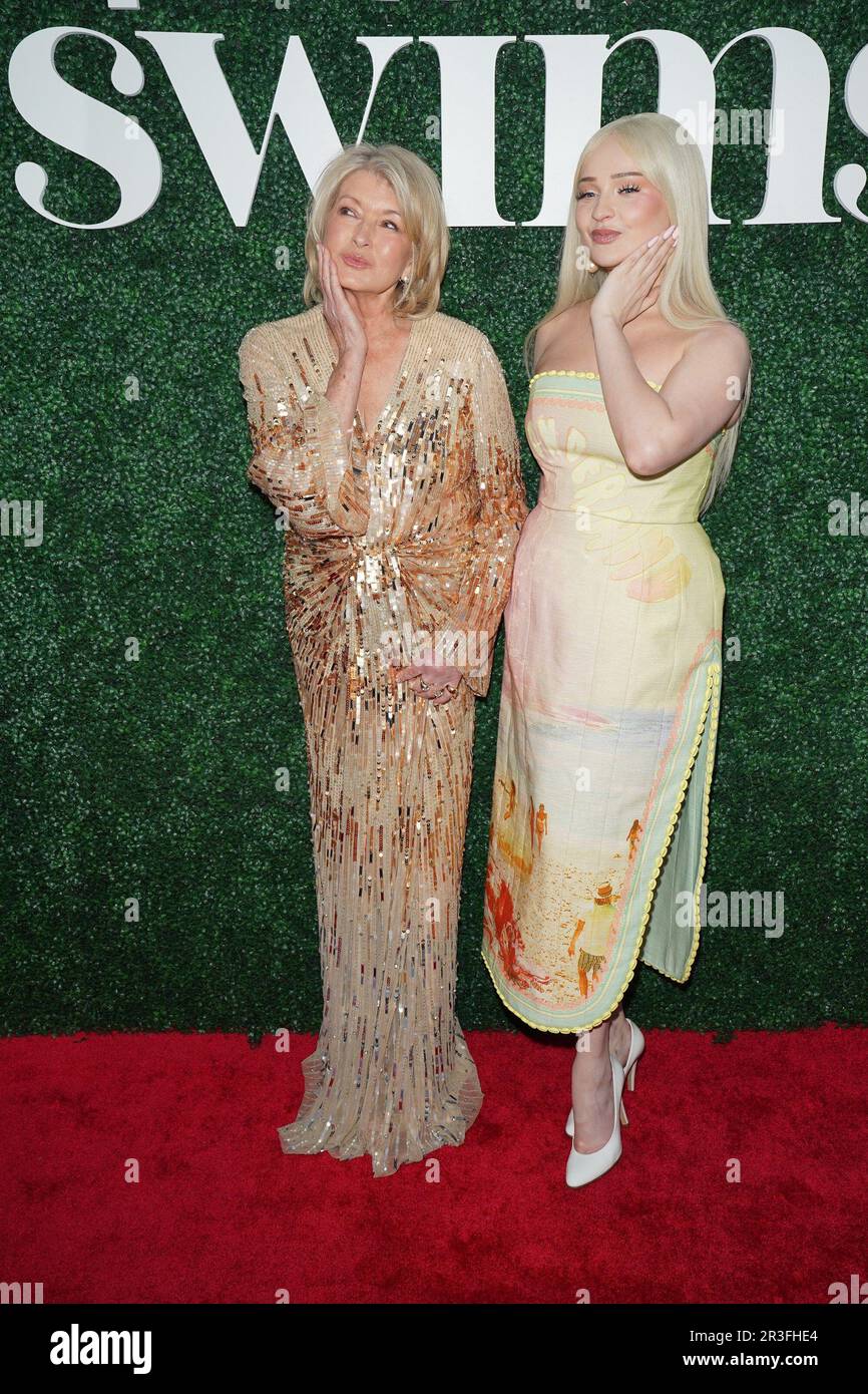 New York, NY, USA. 18th May, 2023. Martha Stewart, Kim Petras at ...