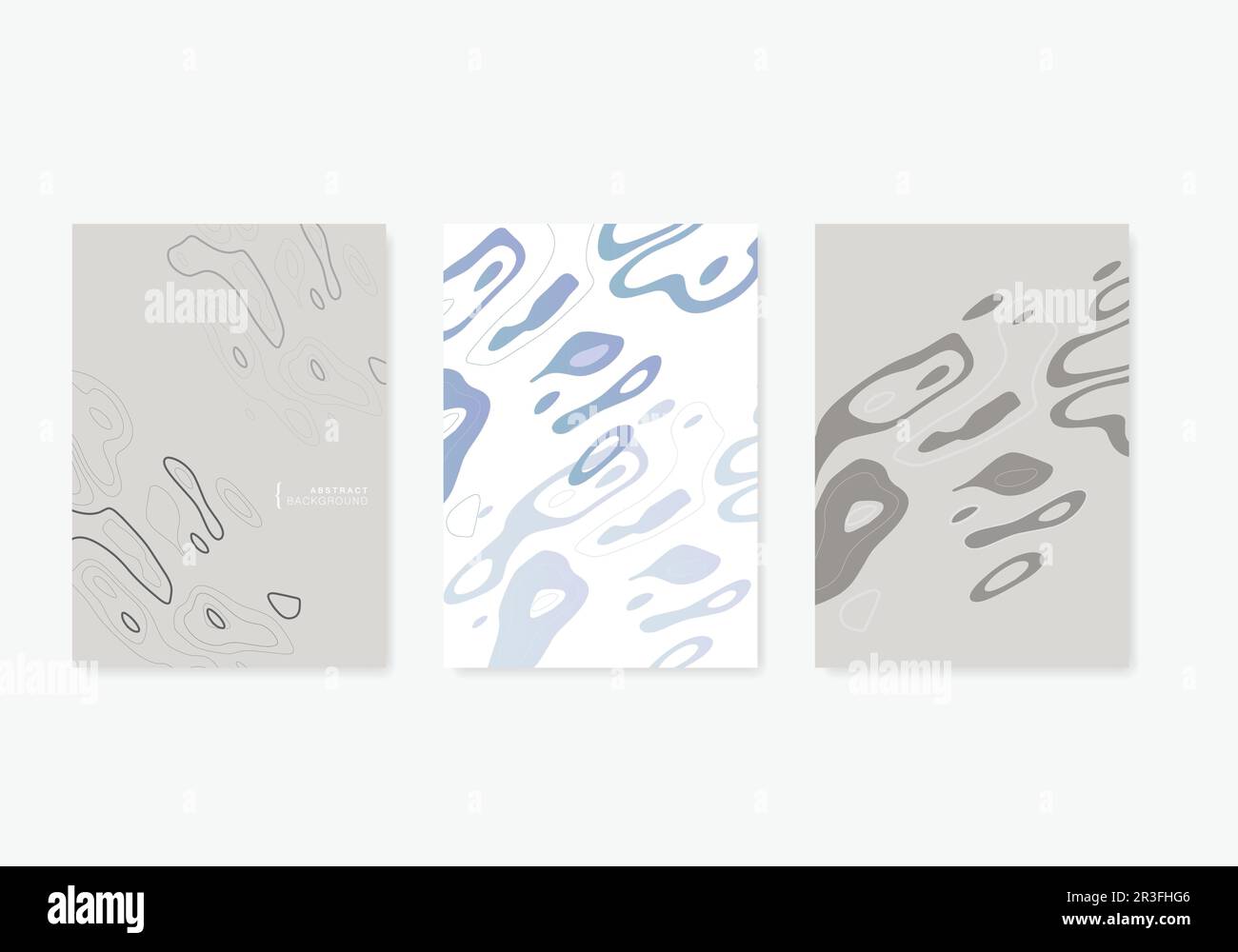 Vector modern landscape geodesy and topography map. Contour area map ...
