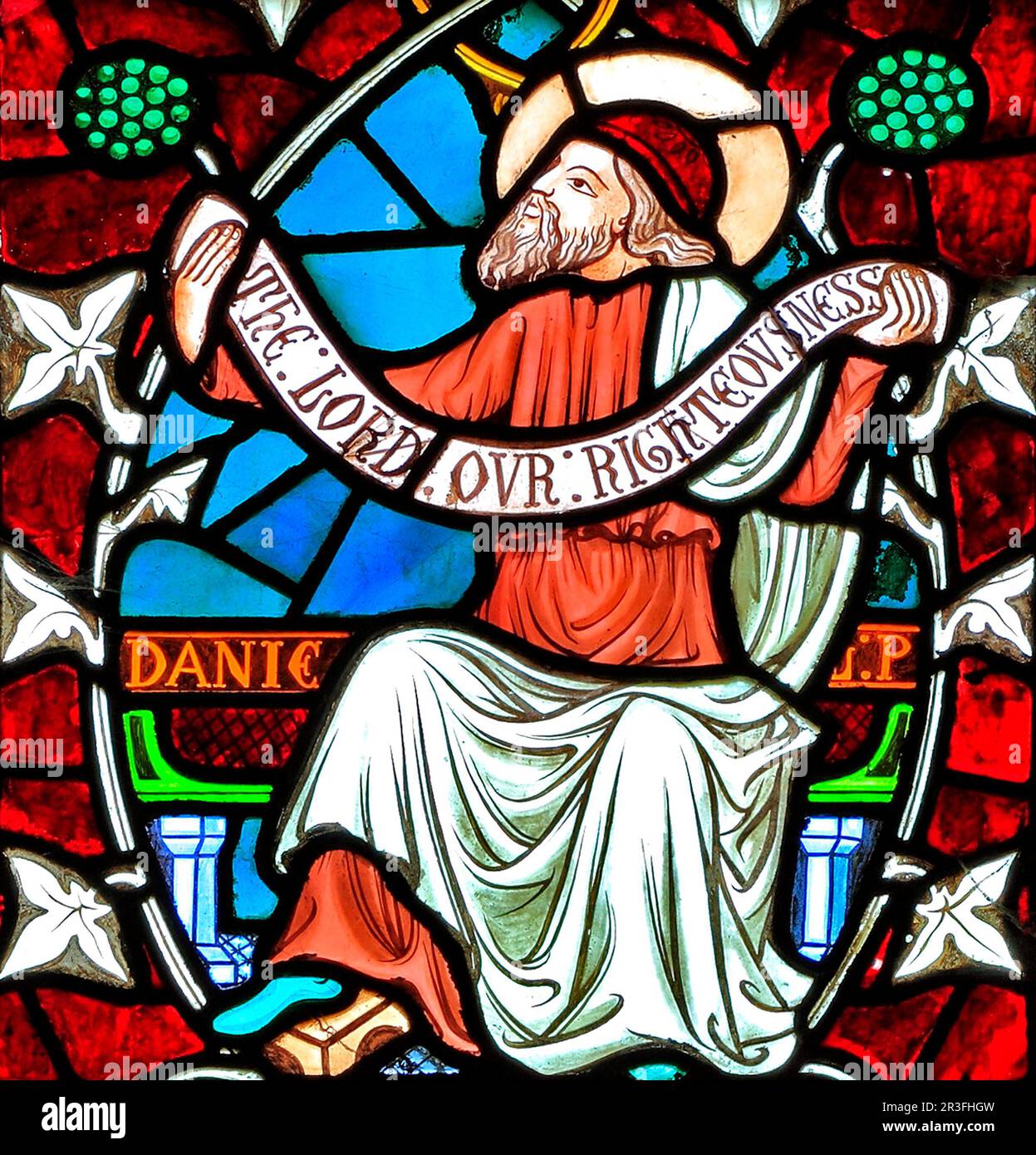 Daniel, stained glass window, Old Hunstanton, by Frederick Preedy, 1862 ...
