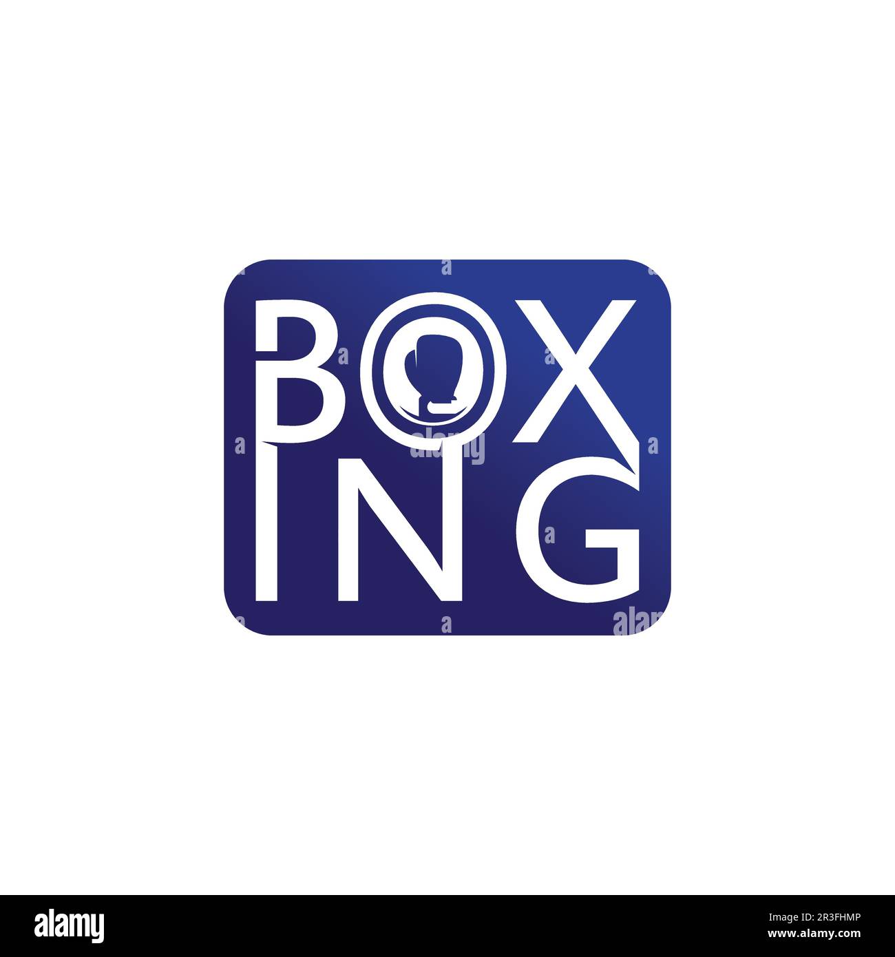 Boxing icon set and boxer design illustration symbol of fighter Stock ...