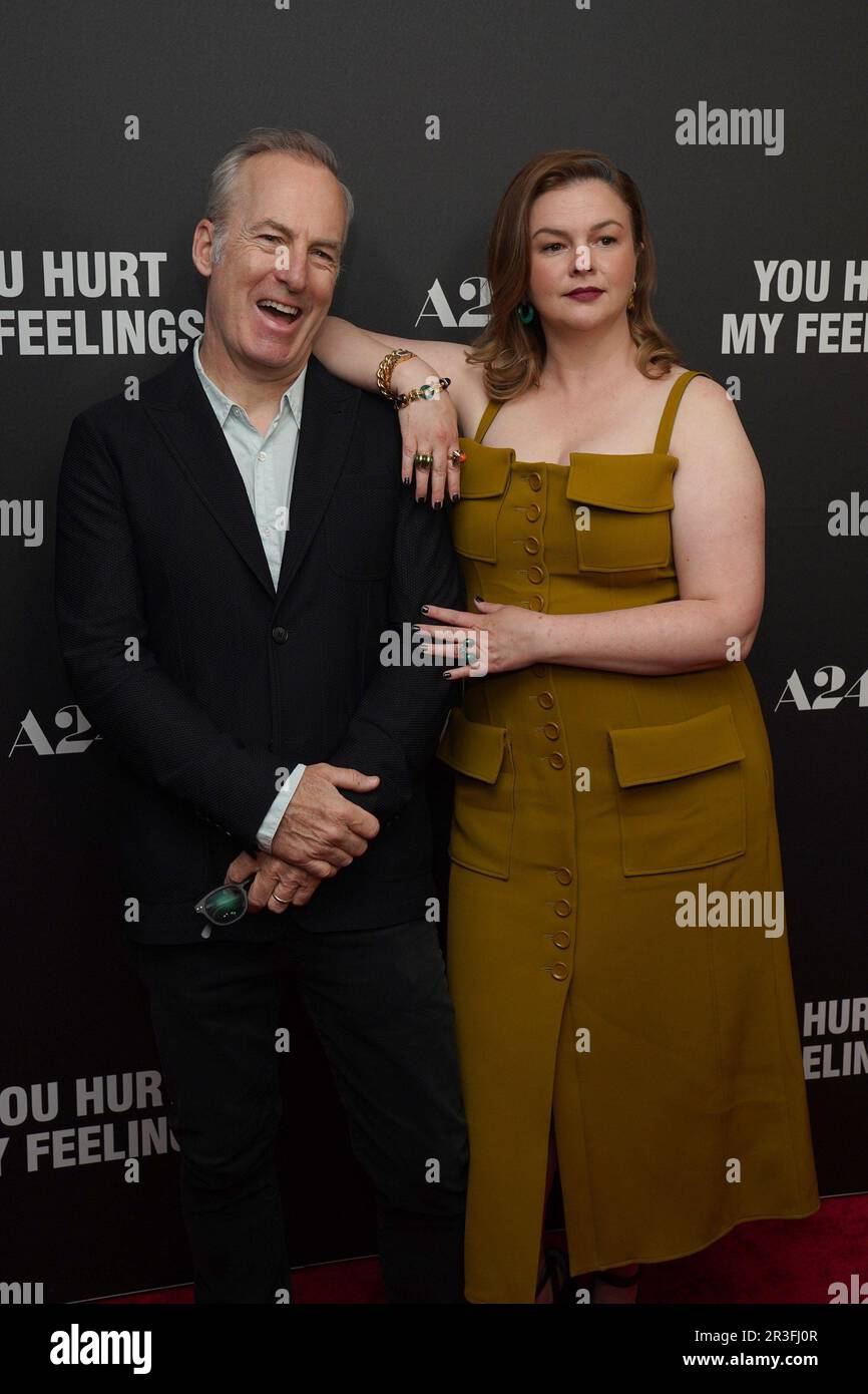 New York, NY, USA. 22nd May, 2023. Bob Odenkirk, Amber Tamblyn at ...