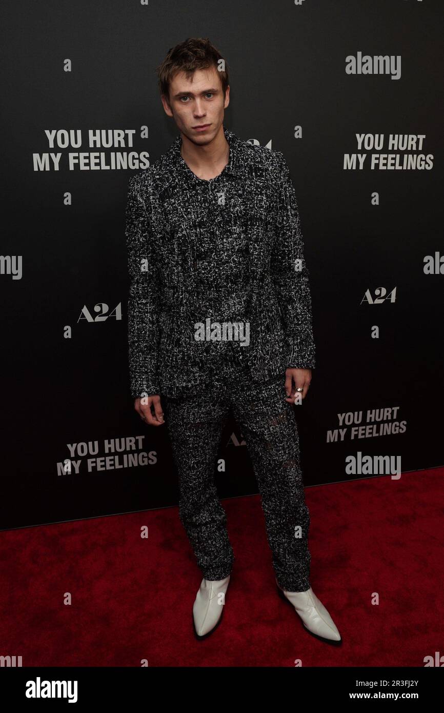 New York, NY, USA. 22nd May, 2023. Owen Teague at arrivals for YOU HURT ...