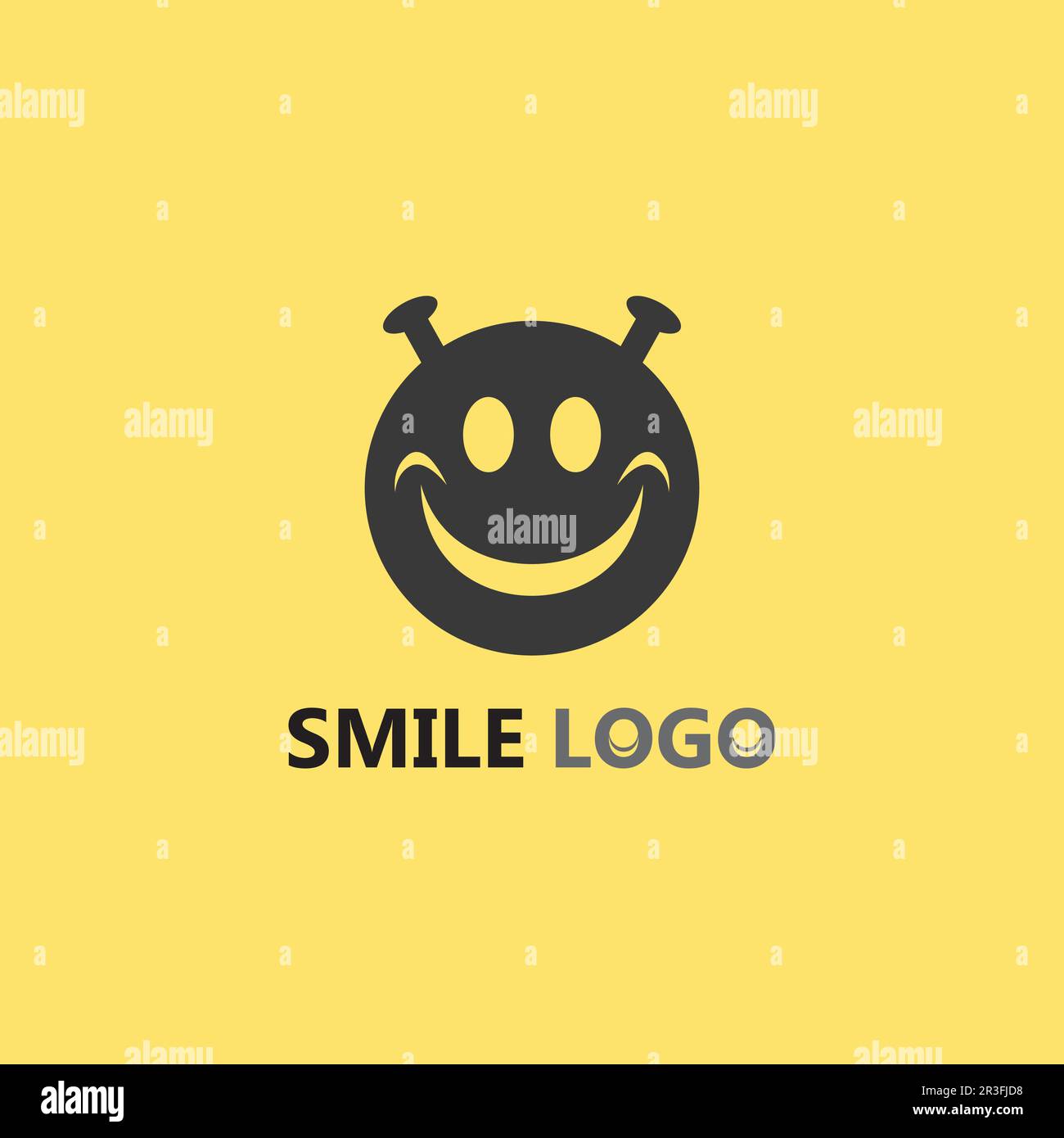 smile icon, smile, logo vector design happy emoticon Business, funny ...