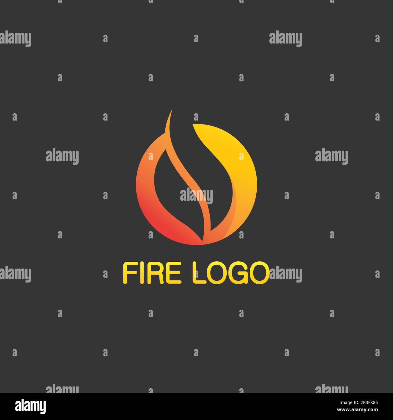 fire logo and icon, hot flaming element Vector flame illustration ...
