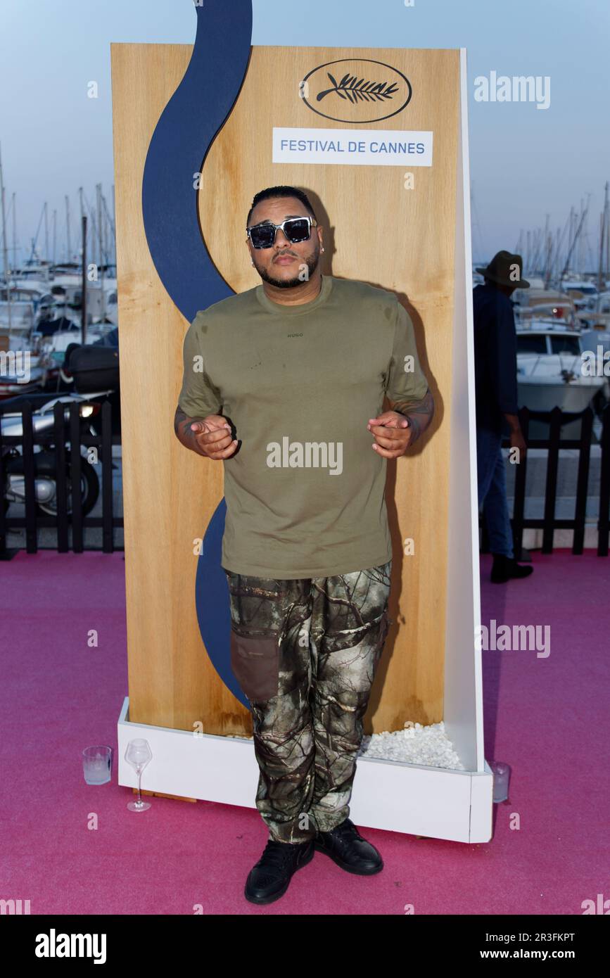 Cannes, France. 23rd May, 2023. Mika Mendes attends the BLACK TERROR ...