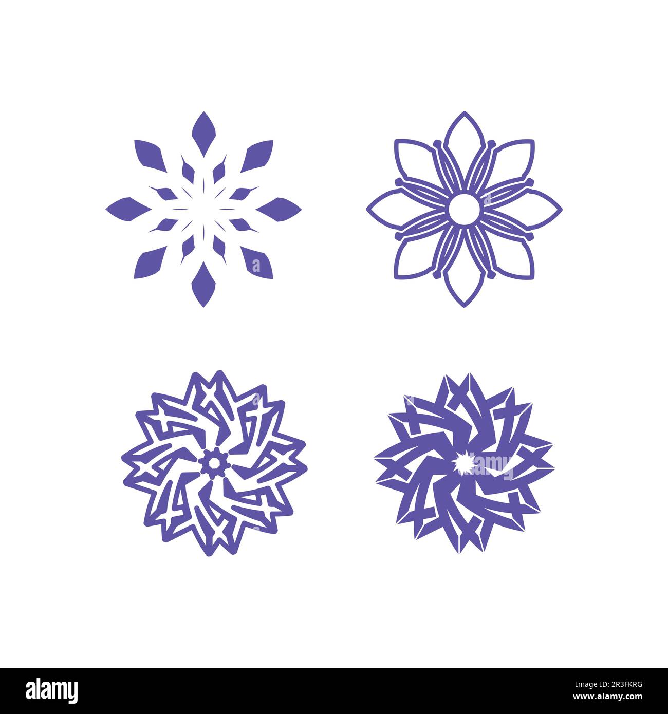 flower vector icon design template illustration Stock Vector Image ...