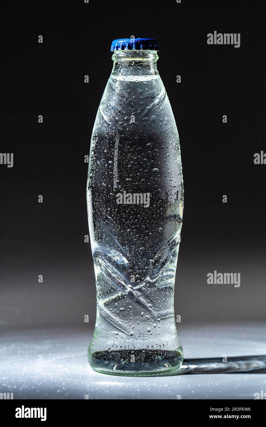purified spring mineral water in the bottle Stock Photo - Alamy